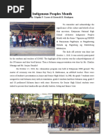 Accomplishment Report of Indigenous Peoples Education (Iped) | PDF