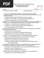 Bilang Anim Worksheets | PDF