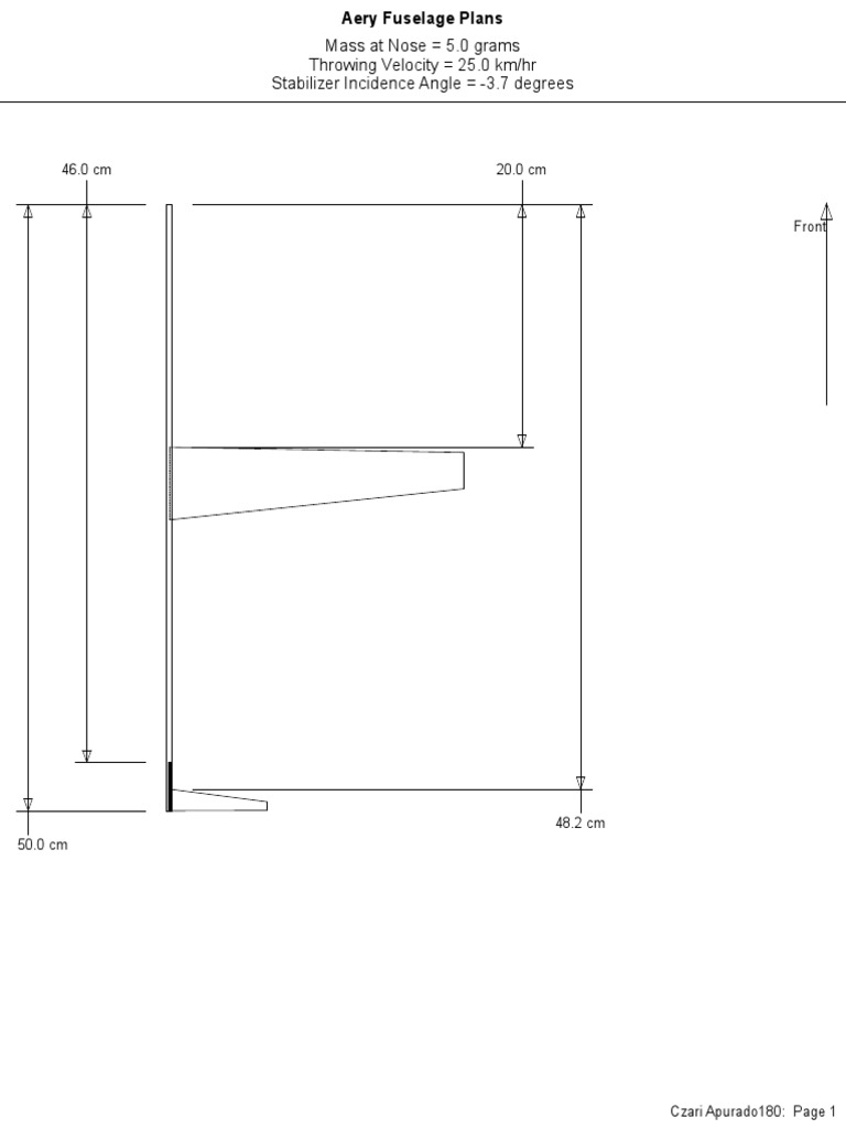 Glider Aery | PDF | Empennage | Aerospace Engineering
