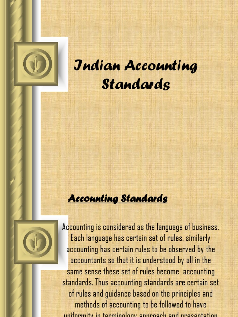 Accounting Standards | PDF | Financial Statement | Accounting