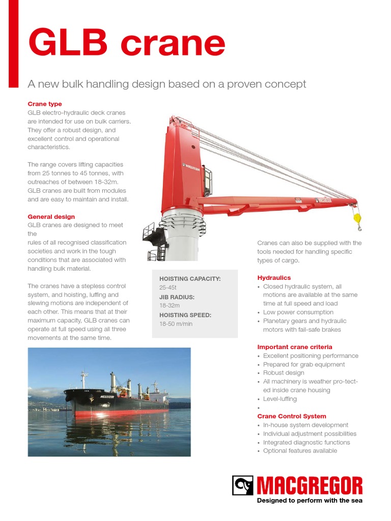 Crane GBL | PDF | Crane (Machine) | Machines