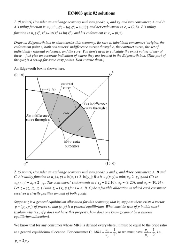 3 | PDF | General Equilibrium Theory | Economic Equilibrium