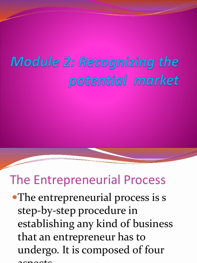 Module 2. Entrepreneurial | PDF | Entrepreneurship | Brainstorming