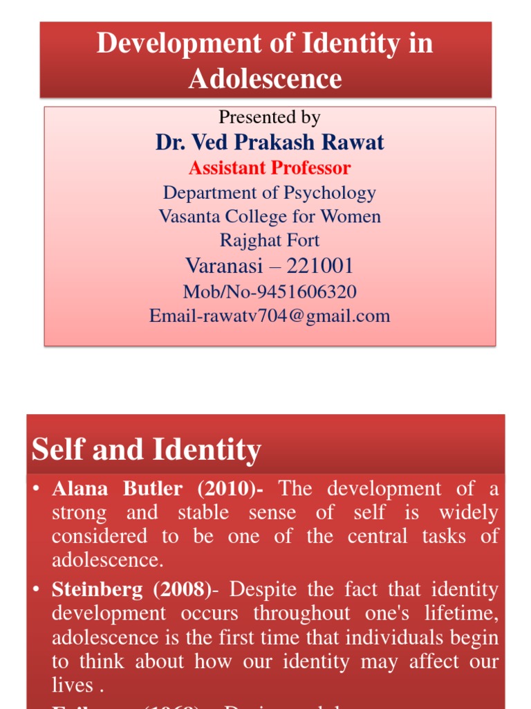 Development of Identity in Adolescence | PDF | Identity (Social Science ...