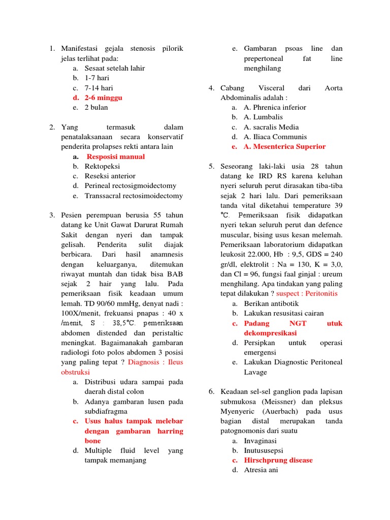 Soal CBT Blok Geh | PDF