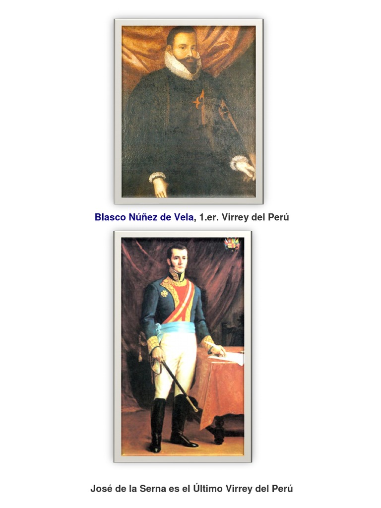 1er y Ultimo Virrey Delperu | PDF