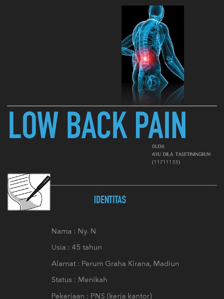 Low Back Pain | PDF