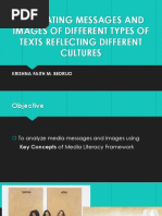 Week 6-9, Lesson 3-2 - Evaluating Messages and or Images of Different ...