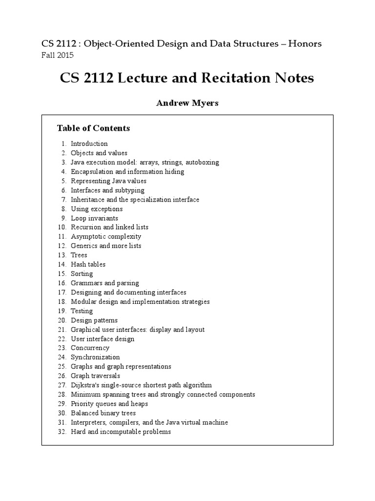 Datastructure Notes Pdf Method Computer Programming Class Computer Programming
