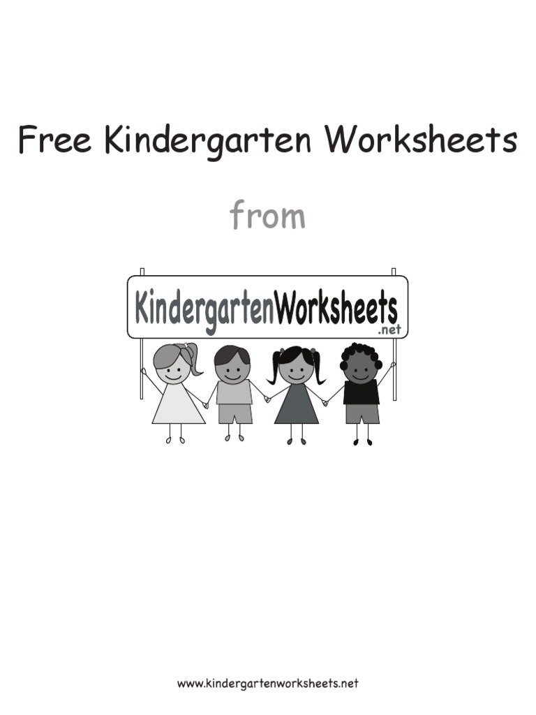 Free Kindergarten Worksheets | PDF | Linguistics | Languages