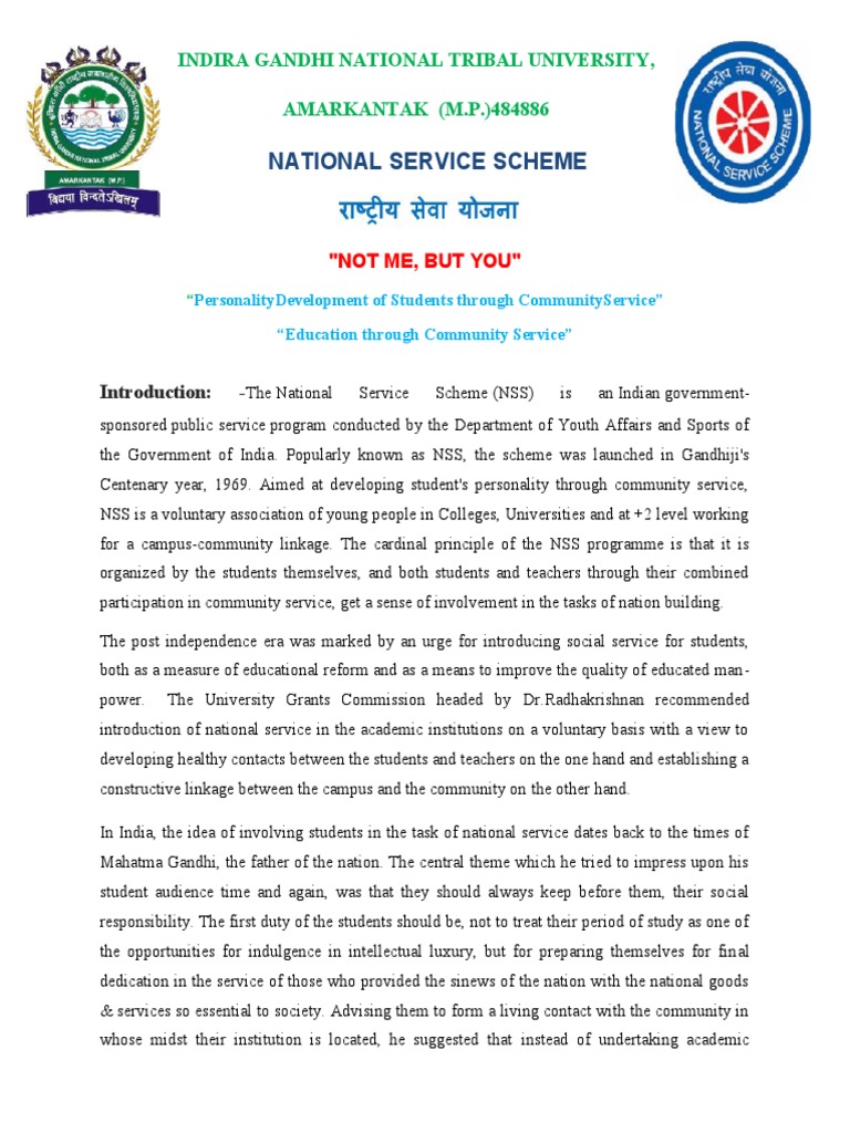 About NSS | PDF