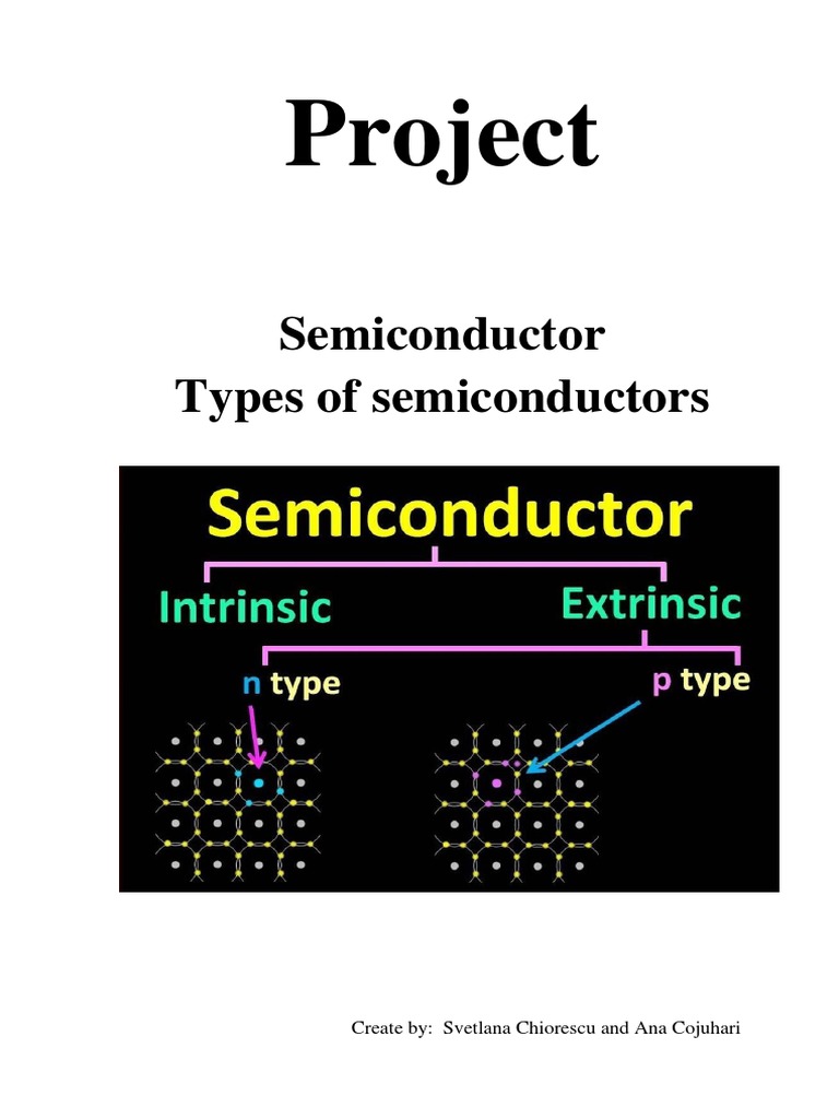 Semicundoctor Project | PDF | Semiconductors | Doping (Semiconductor)