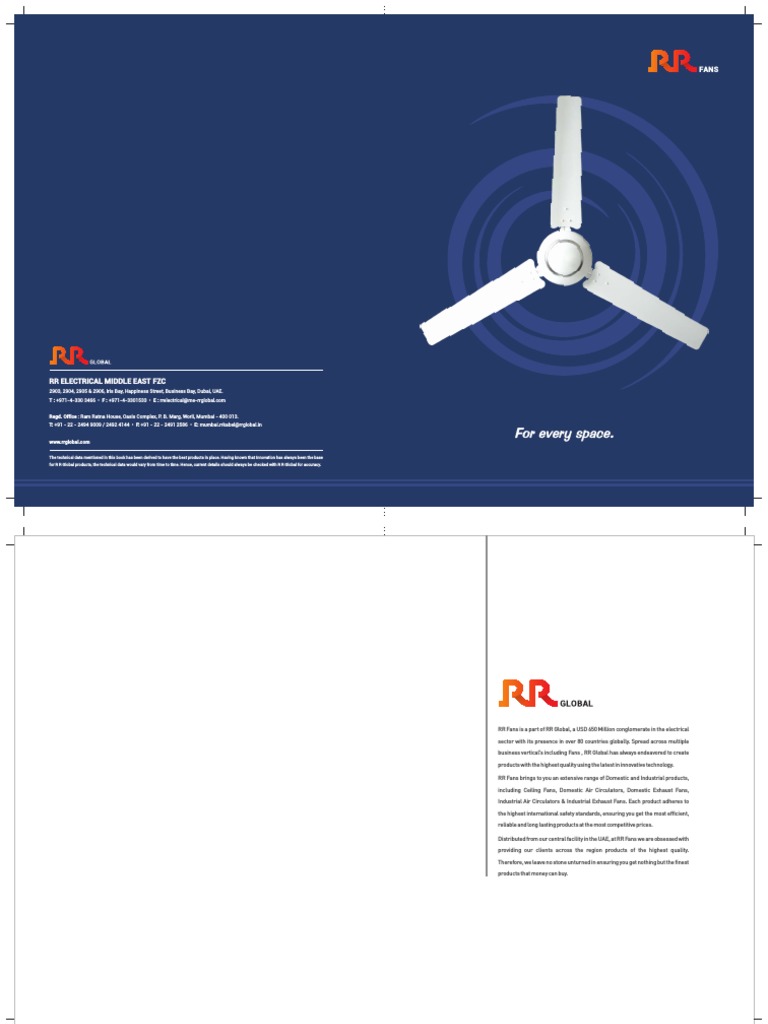 Fan Brochure | Download Free PDF | Manufactured Goods | Nature