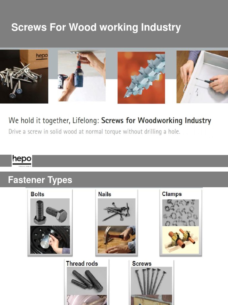 Hepo Screw - PPT - Final | PDF | Screw | Industrial Processes