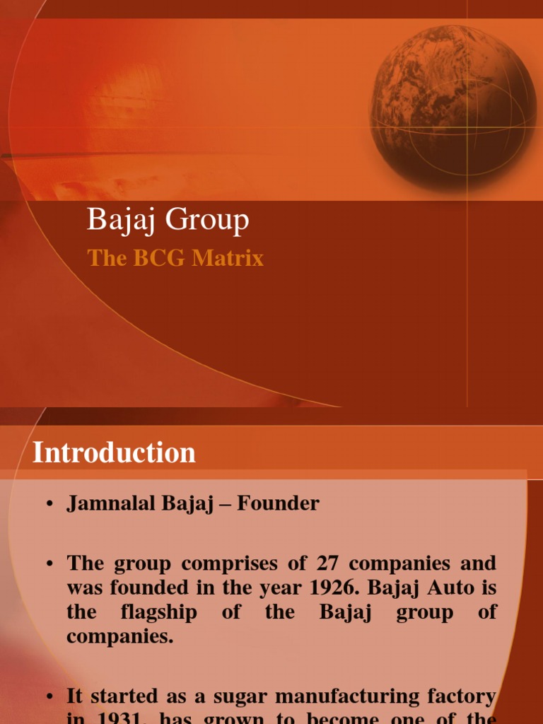 Bajaj Group Overview and BCG Matrix | PDF | Incandescent Light Bulb ...
