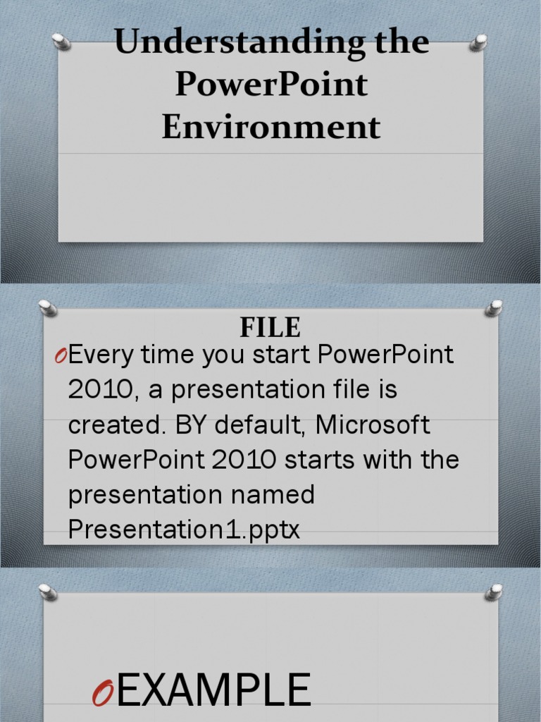 Understanding PowerPoint Basics | PDF | Art | Computers