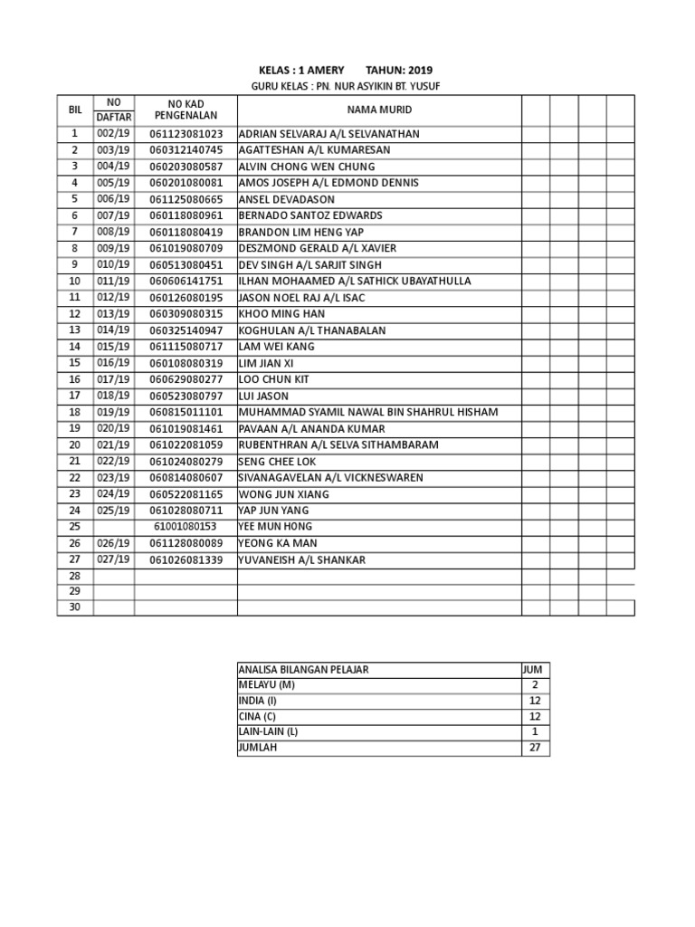Form 1 ACS 2019ver5 | PDF