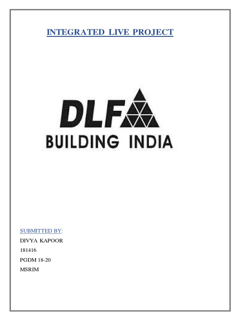 DLF 181009165311 PDF | PDF | Financial Accounting | Corporations