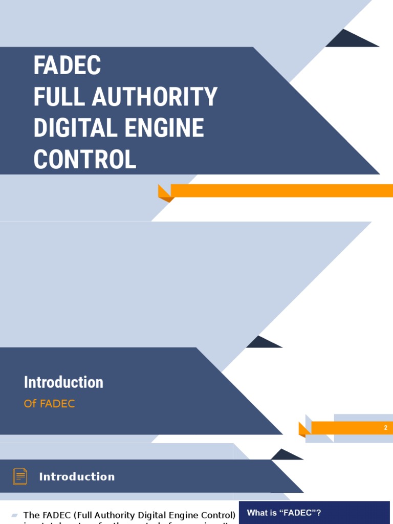 FADEC Presentation | PDF | Fuel Injection | Thermocouple