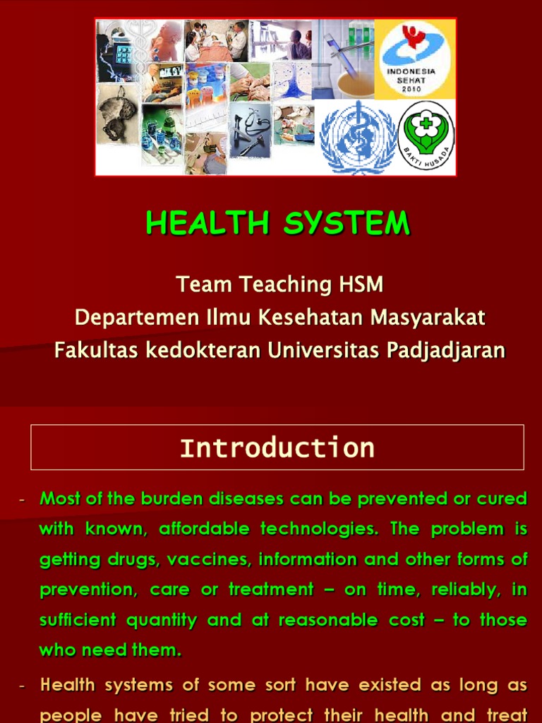 3 Health System | PDF | Health System | Health Care