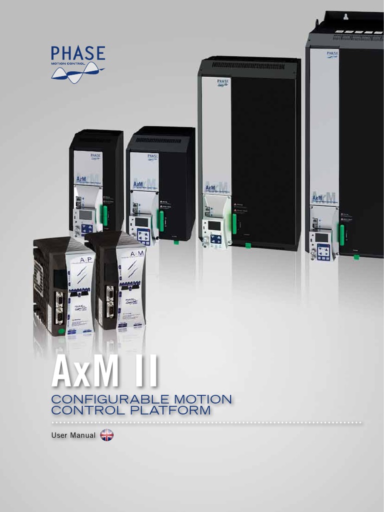 AxM-II - Phase Motion Control | PDF | Programmable Logic Controller | Hertz