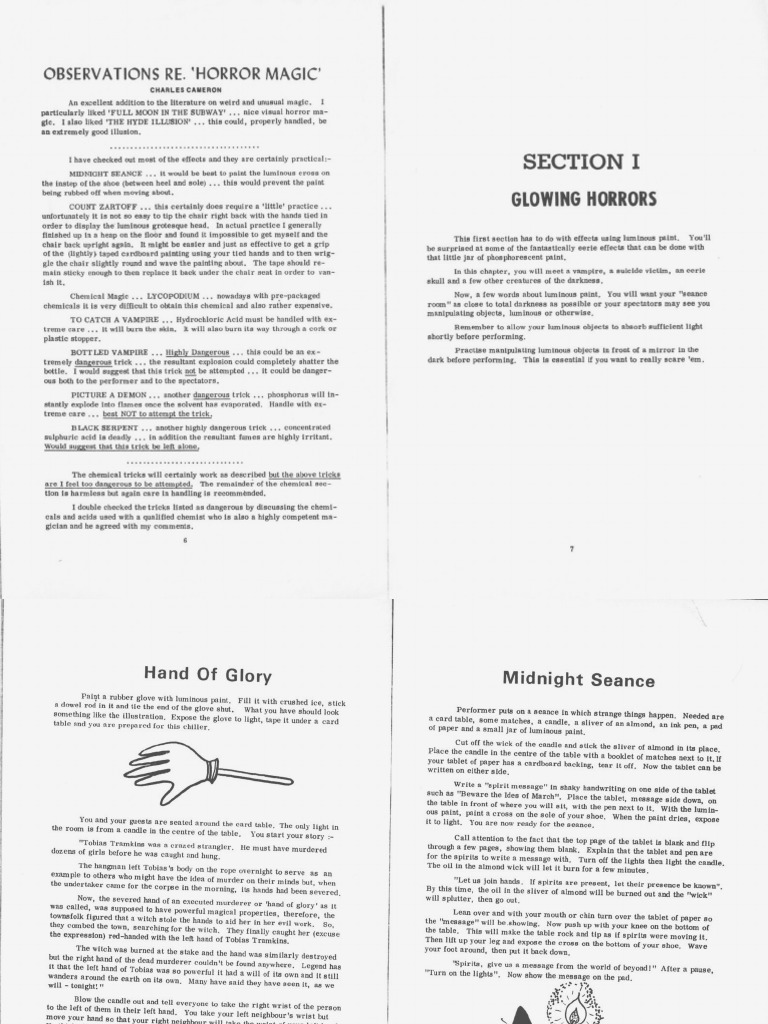 Jim Magus - Horror Magic | PDF