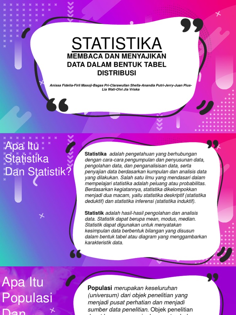MTK Statistika | PDF