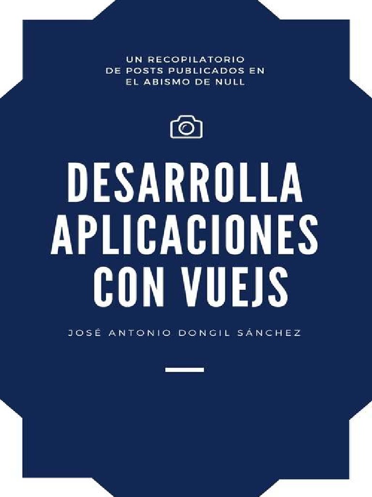 Desarrollo de Web Apps Con Vue JS | PDF | Script Java | Ingeniería de software