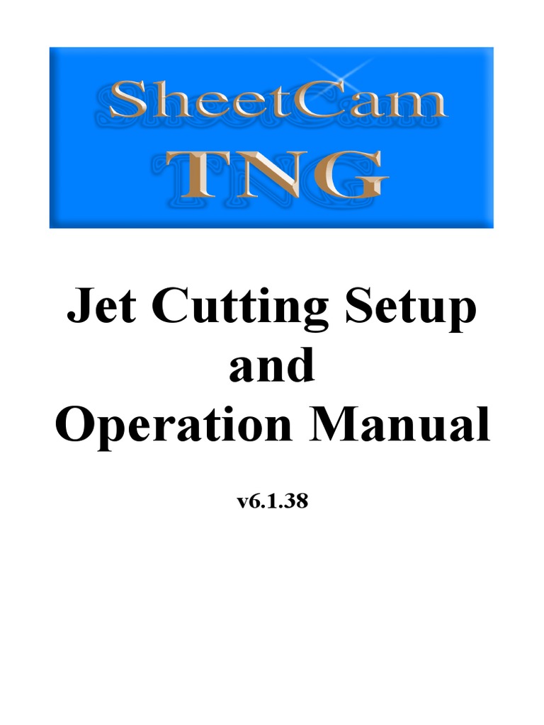 SheetCam TNG Plasma Manual - A4 | PDF | Numerical Control | Menu (Computing)