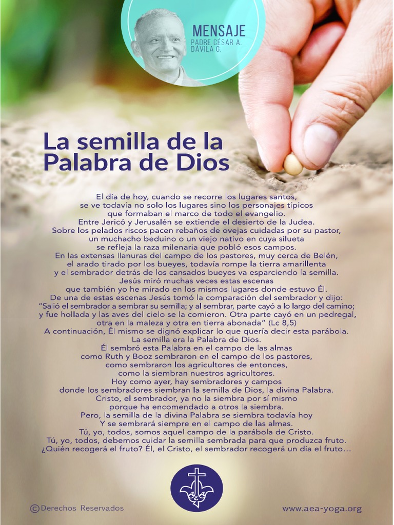 P Dávila La Semilla De La Palabra De Dios Pdf
