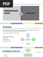 Algoritma Percabangan & Flowchart | PDF