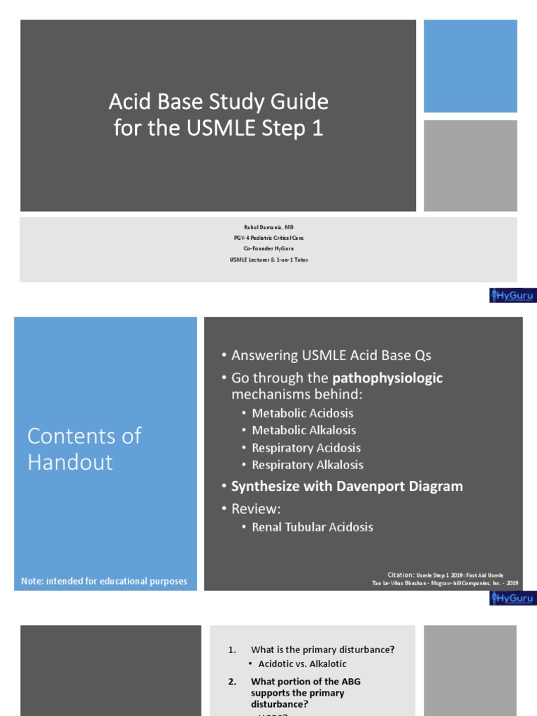 Acid Base StudyGuide PDF | PDF | Science & Mathematics