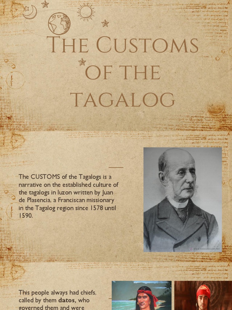 Customs of The Tagalog | PDF | Color | Blue