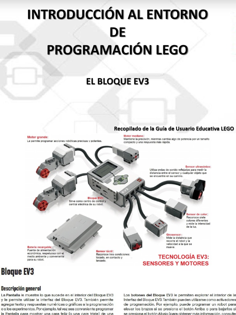 El Bloque EV3 | PDF