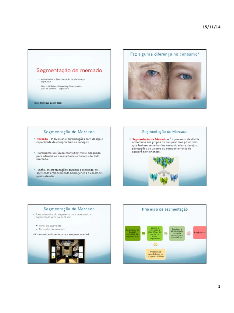 Segmentacao De Mercado Pdf Pdf Segmentação De Mercado Mercado