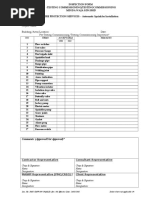 Form Air Compressor Pre Start Inspection Check List | PDF