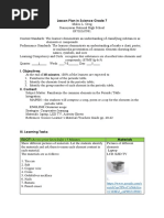 7E Lesson Plan - Chemistry | PDF | Mixture | Homogeneity And Heterogeneity