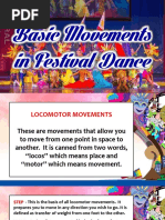 Locomotor and Non Locomotor Movements Folk Dance Basic Step | PDF ...