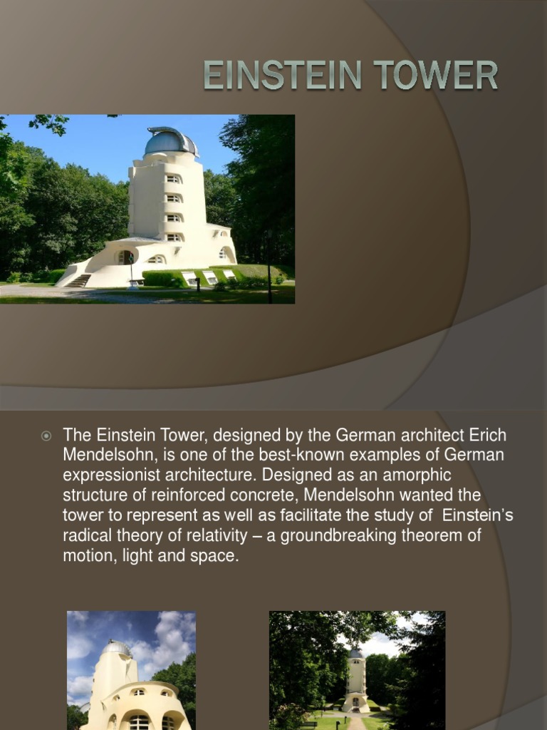 Einstein Tower | PDF | Expressionism | Physics