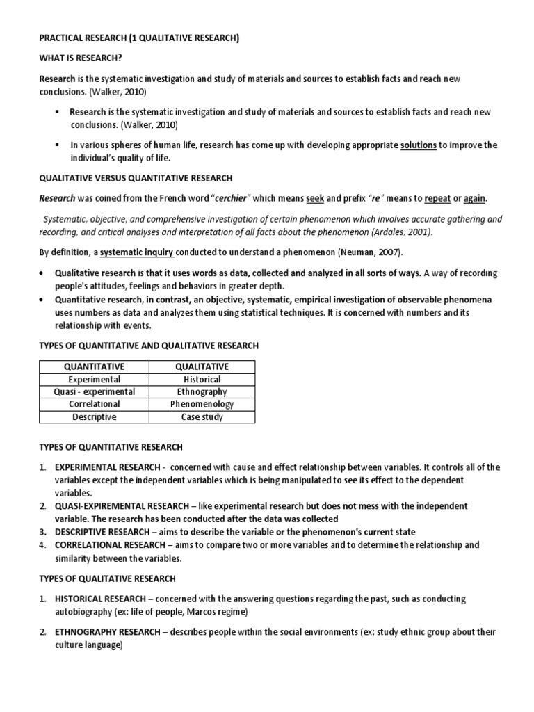 Hard Copy Practical Research PDF | PDF | Quantitative Research ...