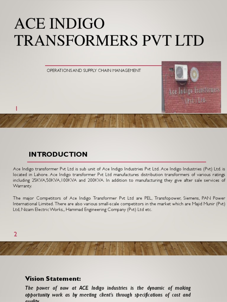 Ace Indigo Transformers: Operations Overview | PDF | Transformer ...