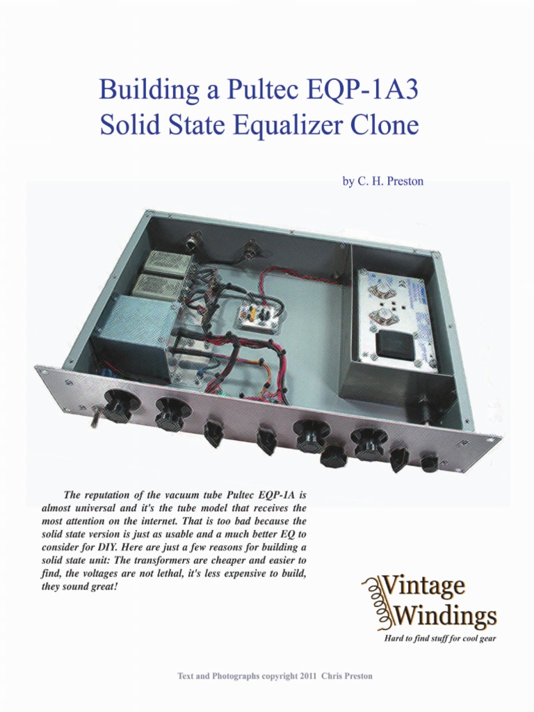 Pultec EQP-1A3 DIY | PDF
