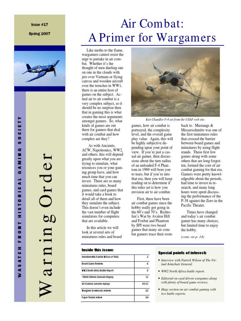 Warning Order | PDF | Leisure | Unrest