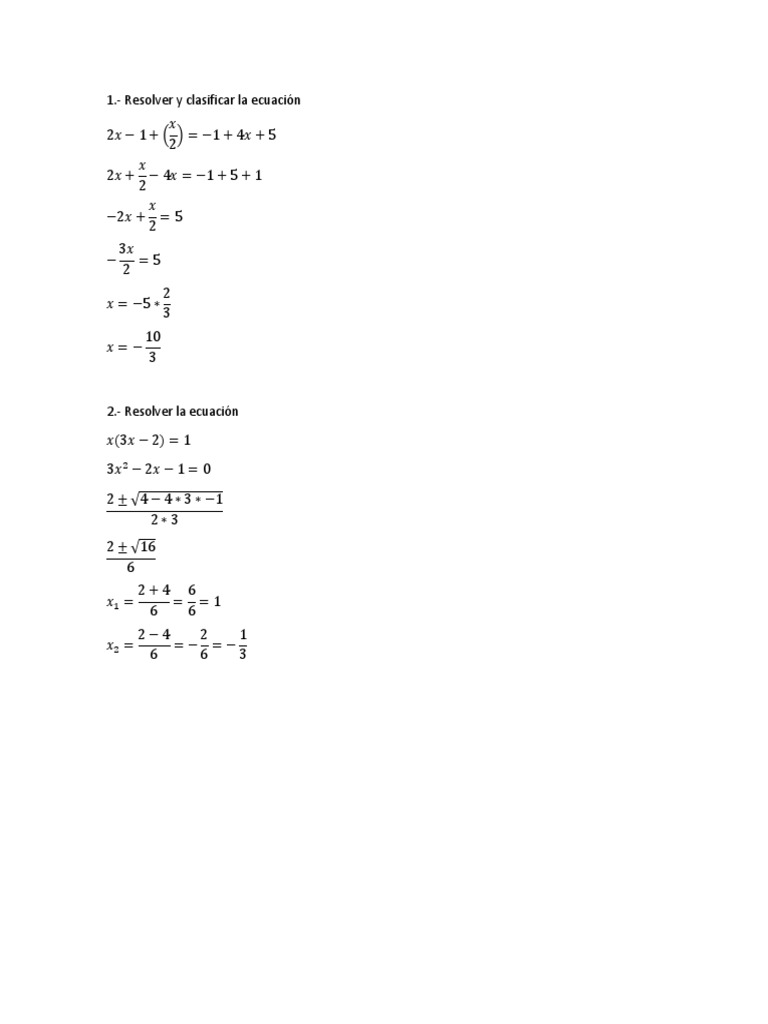 Matematicas, Semana 1 | PDF Matematicas, Semana 1 | PDF