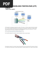 25 Pair UTP Cable Color Coding Guide | PDF | Networking Standards ...