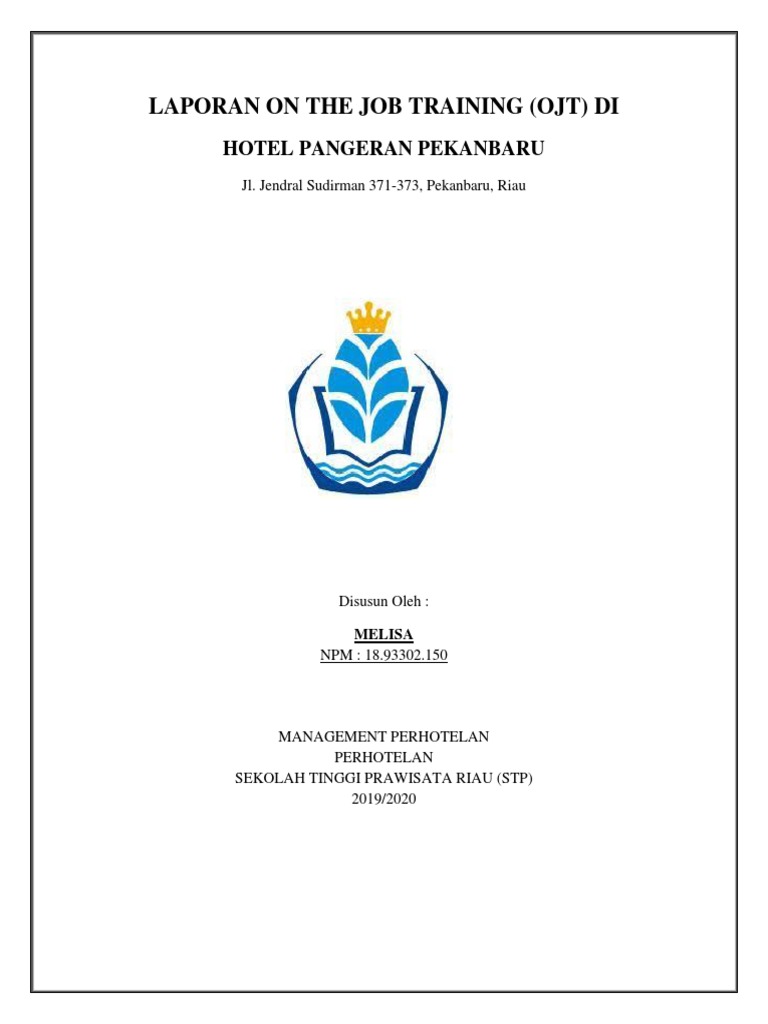 Laporan On The Job Training | PDF