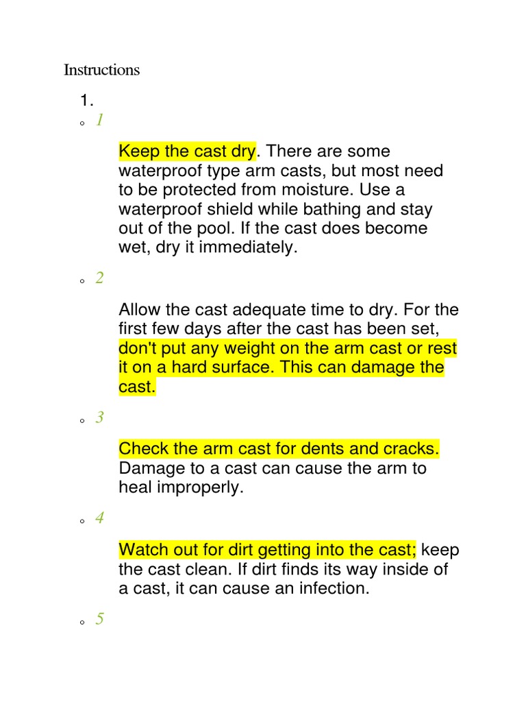 Broken Arm Document | PDF | Clinical Medicine | Diseases And Disorders