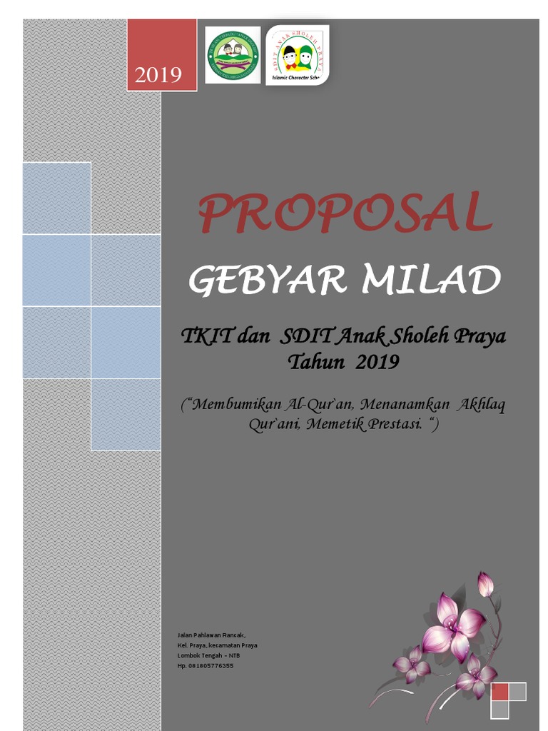 Proposal Milad 2018 - Final | PDF