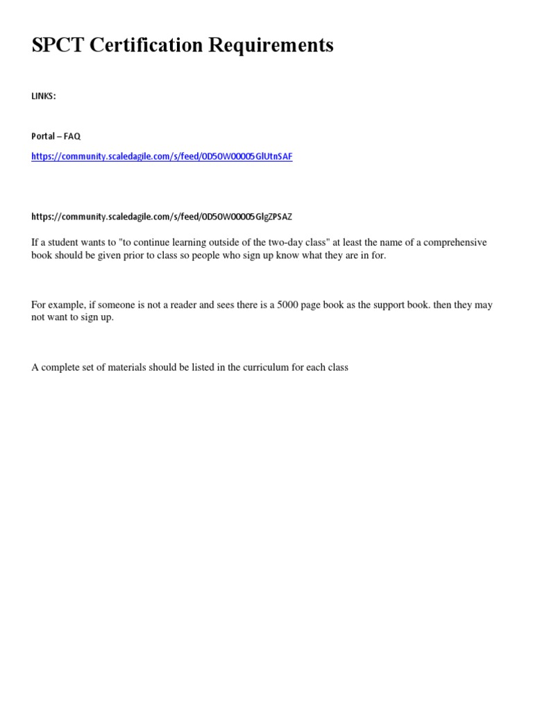 2020 - GZD - Safe-Spc-Exam Notes y | PDF | Scrum (Software Development ...