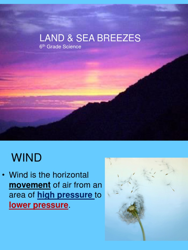 Land and Sea Breezes | PDF